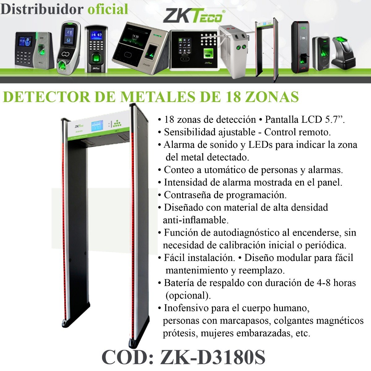 ZKTECO ZK-D3180S – ZKTECO PERU :: ZKTECO DEL PERU