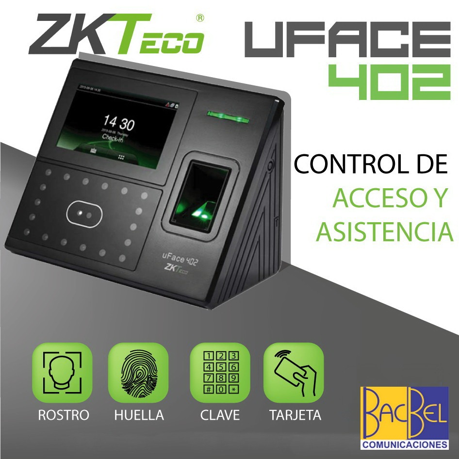 ZKTECO uFace402/ID – ZKTECO PERU :: ZKTECO DEL PERU
